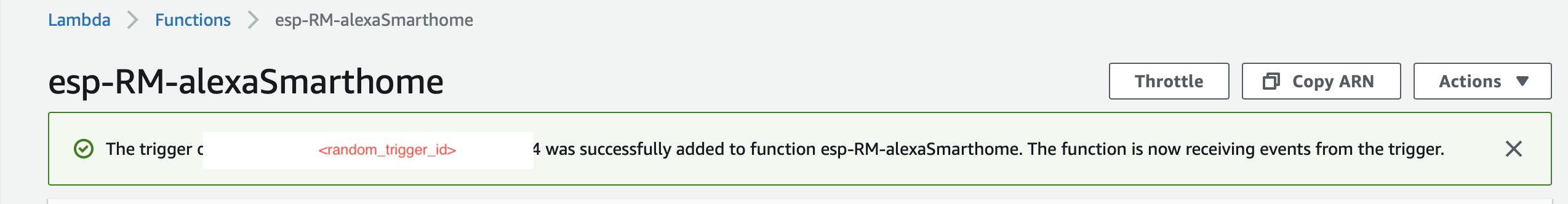 Alexa (Optional) · ESP RainMaker Customer Docs